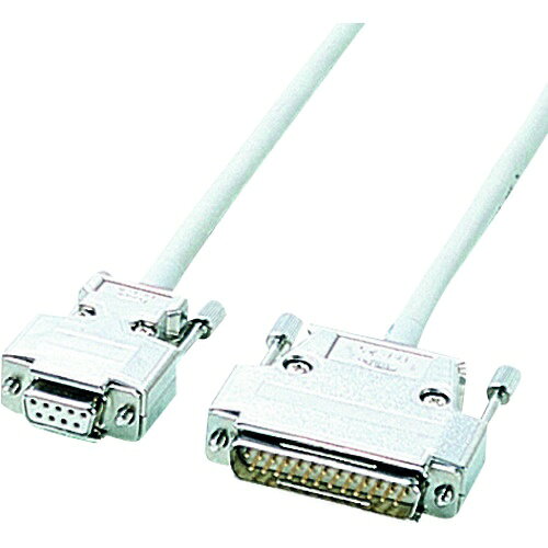 特長：RS-232Cケーブル9pin・25pin（クロス・10m）です。2重シールドケーブル銅製高密度編み組シールド材の内側に密閉型のアルミシールド処理を施し、低域から高域までほとんどのノイズから大切なデータを守ります。ツイストペアケーブル...