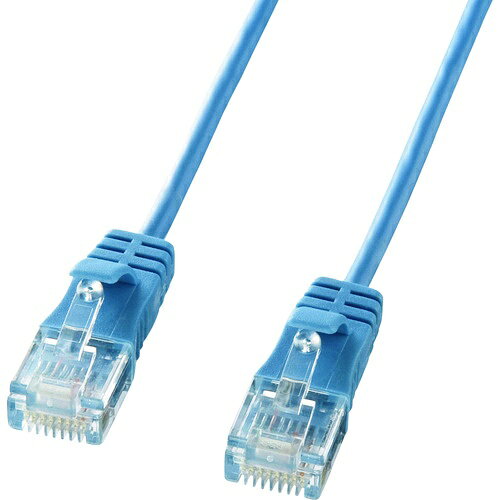 特長：直径3.2mmの極細タイプ、ギガビットイーサネット対応カテゴリ6LANケーブルです。直径わずか3.2mmの極細タイプで取回しが良く、狭い場所や限られて空間の配線に大変便利です。ギガビットイーサネットに対応したカテゴリ6準拠のLANケー...
