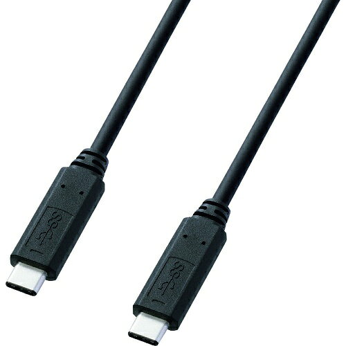 特長：USBタイプCのUSB3.1Gen1対応ケーブル2mブラックPD対応USB認証取得品です。両面させるUSBType-C（タイプC）コネクタ採用コネクタの表・裏を気にせず使えるUSBタイプCコネクタを採用しています。USBIF(USBI...