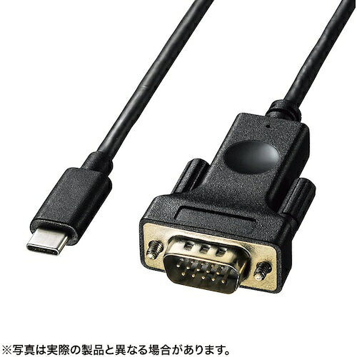 特長：DisplayPort ALT モード対応のUSB Type-Cポートを搭載したPC本体をVGAインターフェースを持つディスプレイ・テレビに接続するときに使用する変換ケーブルです。外付けディスプレイを拡張ディスプレイ設定にして大画面の...