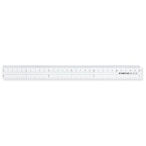 特長：両側に目盛りがついており使いやすいアクリル製30cm定規です。仕様：呼び寸法(mm)：30測定範囲：300サイズ(mm)：308×30×3両目盛付き材質／仕上：アクリル注意：取り寄せ品につき発注後のキャンセル・お客様都合での返品は不可...
