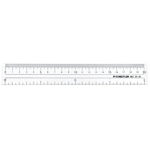 特長：両側に目盛りがついており使いやすいアクリル製20cm定規です。仕様：呼び寸法(mm)：20測定範囲：200サイズ(mm)：208×30×3両目盛付き材質／仕上：アクリル注意：取り寄せ品につき発注後のキャンセル・お客様都合での返品は不可...