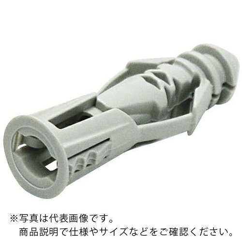 特長：石膏ボード全種対応万能プラグでコンクリート、ALC、木材にも使用（適応板厚は8.5mm以上）吊り下げディスプレイセット用途：コンクリート、ALCパネル、石膏ボード用万能プラグ仕様：ねじの呼び：使用ビス径：3.5〜4.5外径(mm)：9...
