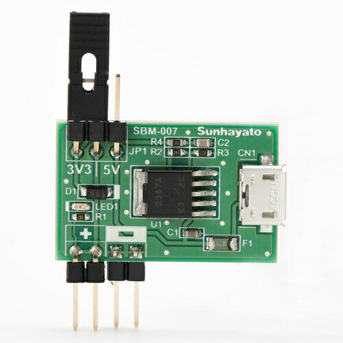 仕様：型番：SBM-007入(個)数：1本体サイズ(mm)：17.78×27.94+USBコネクタ商品サイズ(包装を含む)(mm)：75×120×7入力電源：5V(USB供給)出力電圧：5V出力＝USB供給電圧、3.3V出力＝3.27V出力...