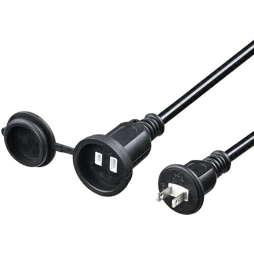 特長：屋外でも使える防水性の高い電源延長コードです。絶縁体とシースには、柔軟性に優れた材料を使用しており作業性に優れています。耐久性に優れたソフトVCTケーブル（コード）を採用しています。簡素化した簡易包装パッケージで、使用後のごみも減らせ...