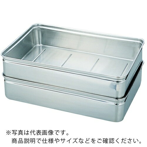 特長：重なりが良く、スタッキングに安定感があります。耐久性と耐食性に優れたステンレス製です。用途：大量の食材の仕込みや運搬などに。仕様：サイズ(呼称)：特大 深型(12cm)外形寸法(mm)幅：655外形寸法(mm)奥行：440外形寸法(m...