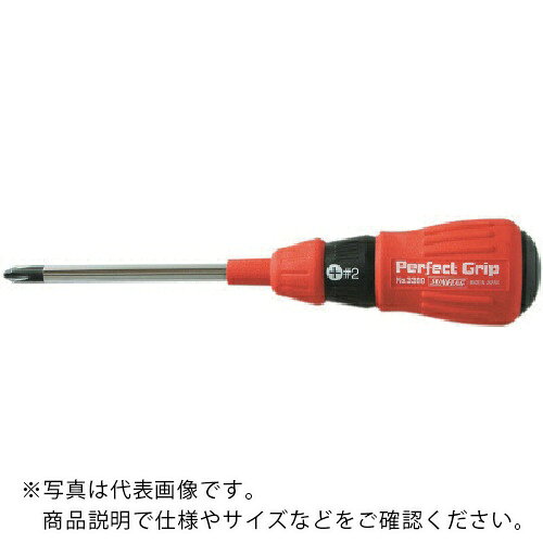 特長：手になじむフィット感とオリジナルグリップ形状により確実に回転トルクが伝わります。軸部は全身総焼き入れで耐久性にも優れています。用途：電設工事・車両整備関連・工場内作業など。仕様：サイズ：＃2×150mmサイズ#2X150mm材質／仕上...