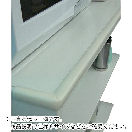 特長：長さたっぷり3mでハサミで簡単にカットできます。室内や屋外、どこにでも自由に貼れるコーナーガードです。もしものときに頼れるやわらかクッションです。用途：危険な尖った角に取り付けて、ぶつかった時の衝撃をやわらげます。仕様：色：ライトグレ...