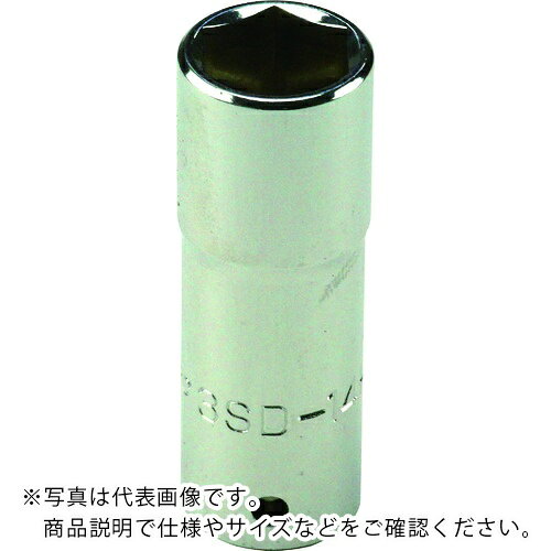 特長：スタンダードタイプのロングソケットです。仕様：差込角(mm)：9.5対辺寸法(mm)：20全長(mm)：55対辺(mm)：20材質／仕上：クロムモリブデン鋼　●メーカー取寄商品について 本商品はメーカーからの取寄商品となります。 納期...