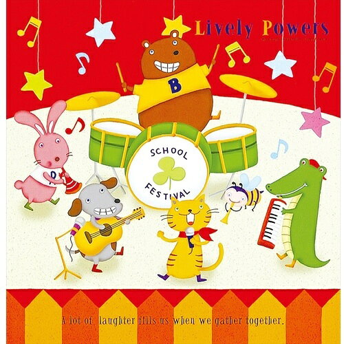 特長：カラフルで人気の動物キャラクターシリーズ仕様：色：音楽台紙：Lサイズ・プラコート台紙(ホワイト)10枚(貼付有効サイズ：タテ307×ヨコ262mm)本体寸法タテ(mm)：335本体寸法ヨコ(mm)：325本体寸法背巾(mm)：25表紙...
