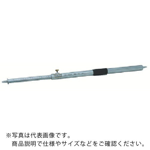特長：大型内径測定器です。ステンレス製（先端超硬チップ付）です。用途：測定に。仕様：測定範囲(mm)：1400〜2500全長(mm)：1400器差(mm)：±0.3インサイドバーニャキャリパー　大型内径測定器材質／仕上：SUS304　●メー...