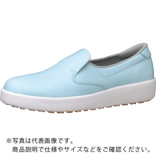 特長：水や油で滑りやすい床面での作業に適した滑りにくいハイグリップソールです。抗菌・防臭加工のインソールを使用しています。異物などが目詰まりしにくい靴底です。軽量でクッション性に優れているので、長時間の立ち作業でも疲れにくいです。足先が広く...