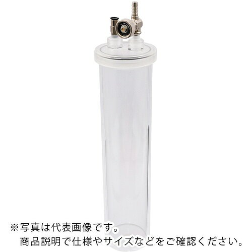 特長：小型・リーズナブルなデシケーターです。小型・軽量で持ち運びに便利な真空デシケーターです。減圧ガス置換に対応しています。仕様：型番：300型材質：本体／透明PMMA(アクリル樹脂)、 パッキン／NBR(丸型)、シリコンゴム(角形)許容真...