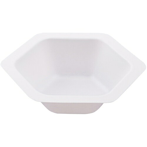 仕様：タイプ：非帯電サイズ(mm)：50×44×13.3容量(mL)：10トレー入数：1箱(1000枚入)六角タイプ材質／仕上：PS(ポリスチレン)・帯電防止剤入注意：※容量は目安です。　●代表画像について 商品によっては、代表画像を使用し...