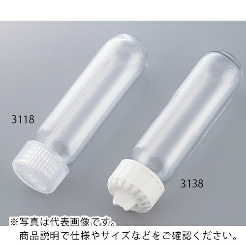 特長：50000×Gまで使用可能です。　3139・3138タイプはシーリングキャップが付いています。仕様：型番：3138-0030材質：PC製、キャップ/PP(ポリプロピレン)、ネジ式入数：1包(10本入)オートクレーブ可容量：30mL胴径...