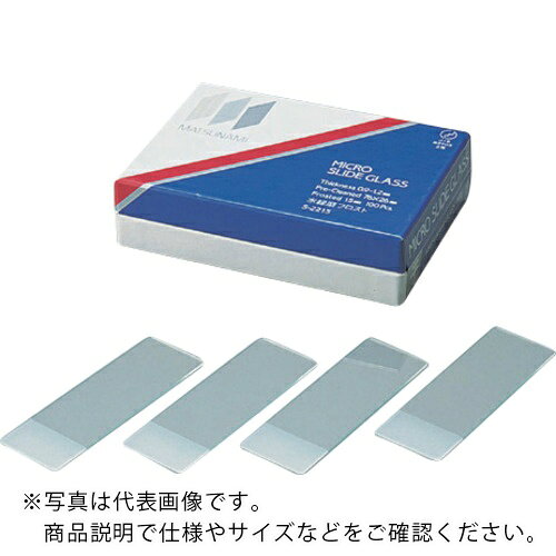 特長：染色液や薬品に浸しても消えません。鉛筆で楽に書く事ができ、整理・保存に便利です。仕様：厚さ(mm)：0.9〜1.2タイプ：水縁磨型番：S2215材質：ソーダ石灰ガラス幅×長さ(mm)：26×76フロスト面サイズ(mm)：15×26脱脂...