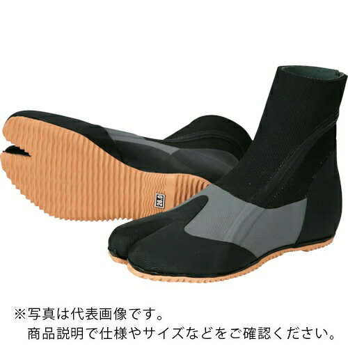 特長：CRスポンジ5mm厚仕様により保温性を向上させています。用途：ダイビング。水産漁業用として。仕様：寸法(cm)：24.0足幅サイズ：EE材質／仕上：CRスポンジ（5mm厚）・シャーク／ジャージ底部：ラバー　●メーカー取寄商品について ...