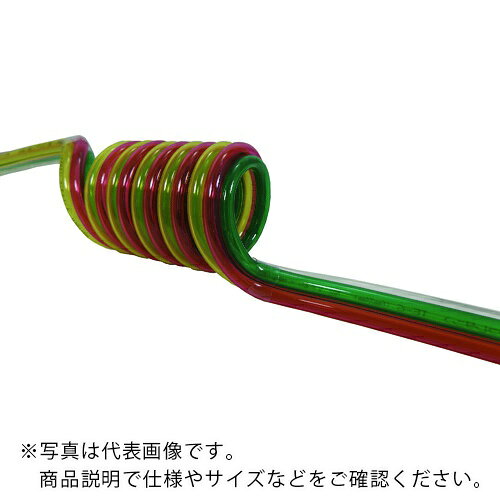 特長：耐水性ポリウレタンチューブ使用、エア、工業用水問わず配管可能です。折れにくく柔軟です。機械的強度、特に耐摩耗性に優れ、設備配管、ロボット配管に最適です。優れた外径精度です。用途：各種エア配管に。各種工業用水配管に。仕様：チューブ外径(...