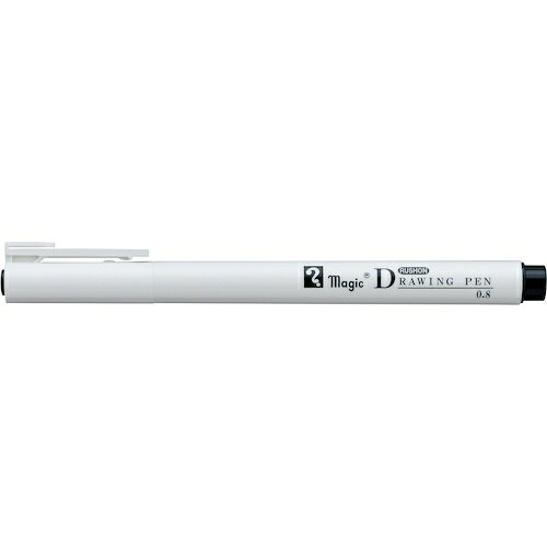 特長：水性顔料インキ使用のため、耐水性耐光性に優れています。0.03mmから1.0mmとブラッシュタイプで計9種類のペン先を取り揃えております。用途：イラスト、デザインワーク、製図などに。仕様：インク色：黒筆記線幅(mm)：0.8軸径(mm...