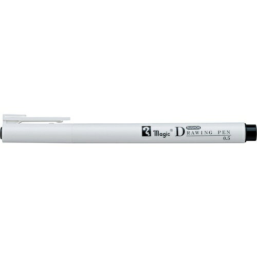 特長：水性顔料インキ使用のため、耐水性耐光性に優れています。0.03mmから1.0mmとブラッシュタイプで計9種類のペン先を取り揃えております。用途：イラスト、デザインワーク、製図などに。仕様：インク色：黒筆記線幅(mm)：0.5軸径(mm...