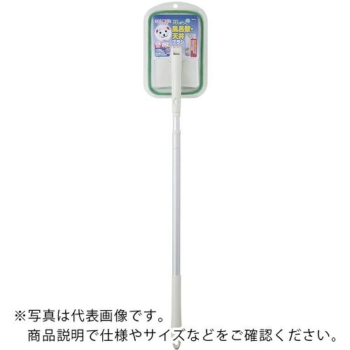 特長：アミ目繊維とブラシのW効果で、凹凸面の汚れをかき取ります。壁や天井のカビ、黒ズミもスッキリ落とします。仕様：色：G縦(mm)：195横(mm)：127厚さ(mm)：770-1180浴室柄付ブラシ材質／仕上：繊維組成、ヘッド、グリップ、...