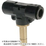 特長：用具不要のワンタッチ着脱です。チューブへの傷がつきにくいロック構造です。用途：各種エア配管仕様：適合チューブ外径D(mm)：4材質／仕上：本体：しんちゅう、ポリアセタール樹脂シール材：ニトリルゴム　●メーカー取寄商品について 本商品は...