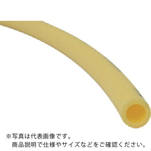 特長：難燃性ポリウレタン樹脂を採用した単層型耐スパッタチューブです。配管時の皮剥き不要です。柔軟性に優れており、曲げ半径が小さく取れます。優れた外径精度、真円度を持っております。サイズ、カラーバリーエーションが豊富です。1m間隔でカットマー...