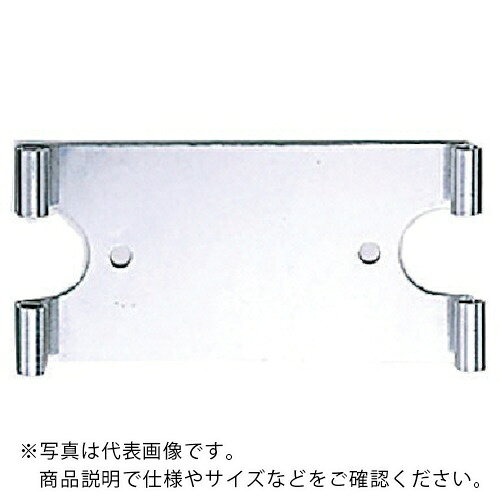 特長：防鳥用品です。ハトプロテクター専用金具です。仕様：外形寸法(mm)：63.5×30.0ハトプロテクター専用金具1型用材質／仕上：ステンレス注意：入数単位での出荷です。施工要領書が必要な場合はメーカー手配となります。ハトプロテクターの設...