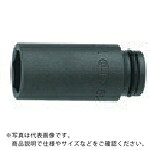 特長：差込角9.5mmインパクトレンチ用です。ロングタイプです。用途：作業におけるボルト・ナットの締め・ゆるめ用です。仕様：差込角(mm)：9.5全長(mm)：60対辺寸法(inch)：7/16材質／仕上：クロムバナジウム鋼　●メーカー取寄...