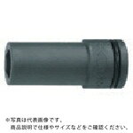 特長：差込角19.0mmインパクトレンチ用です。ロングタイプです。用途：作業におけるボルト・ナットの締め・ゆるめ用です。仕様：差込角(mm)：19.0対辺寸法(mm)：23全長(mm)：100材質／仕上：クロムバナジウム鋼　●メーカー取寄商...