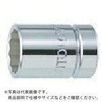 特長：差込角12.7mm用です。口径は12角です。用途：作業におけるボルト・ナットの締めゆるめ用です。仕様：差込角(mm)：12.7全長(mm)：38対辺寸法(インチ)：8/8材質／仕上：クロムバナジウム鋼　●メーカー取寄商品について 本商...