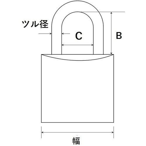 特長：豊富なカギ違いを持っています。道具箱やポスト、ロッカーなどの施錠に使用できます。仕様：幅(mm)：30B(mm)：64C(mm)：16付属鍵本数(本)：3ツル幅(mm)：4.9ロック方式：ダブル　●メーカー取寄商品について 本商品はメ...