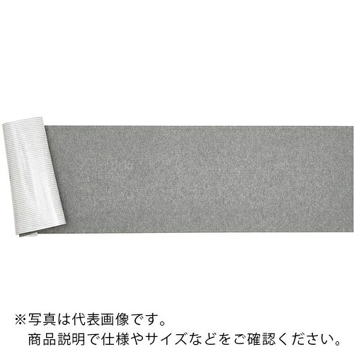 特長：裏面が床にぴたっとくっつく加工で滑りにくい、吸着タイプの廊下敷きマットです。床のキズ防止や足元の冷え防止、足音などの防音対策に。ハサミやカッターナイフでカットできるため、お好きなサイズでお使いいただけます。毛足が短くお手入れもかんたん...