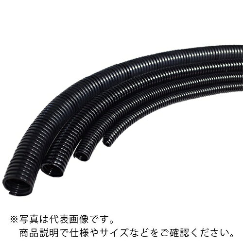 特長：優れた耐候性があり、屋外での使用に適しています。用途：配線、ケーブル保護などに。仕様：色：黒長さ(m)：10内径(mm)：5.4外径(mm)：7.8材質／仕上：ナイロン　●メーカー取寄商品について 本商品はメーカーからの取寄商品となり...
