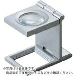 特長：15mm&3/4吋目盛倍率：7倍シングルレンズ仕様：倍率(倍)：7レンズサイズ(mm)：20重さ(g)：23本体サイズ(mm)：(組立時)：(1)44×(2)29×(3)41箱サイズ(mm)：50×36×15レンズ：ガラスレンズ材質：...