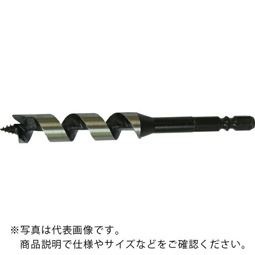特長：板およびボードの穴あけに最適です。インパクトドライバーではφ21mmまでの穴あけが可能です。6角軸（6.35mm）部分は2つのボール溝を設け、手動用ハンドルとインパクトドライバーの両方に対応可能です。用途：被削材:木材。木材の貫通穴用...