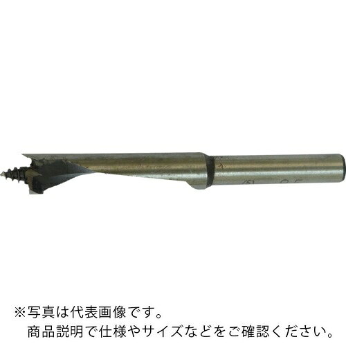 特長：しいたけ栽培の原木の穴あけ工具です。木クズの排出性が高い半月型形状です。用途：しいたけ栽培用原木の穴あけ作業に。仕様：刃径(mm)：12.5溝長(mm)：45全長(mm)：80シャンク形状：丸軸シャンク径(mm)：6.5適合機種：電気...