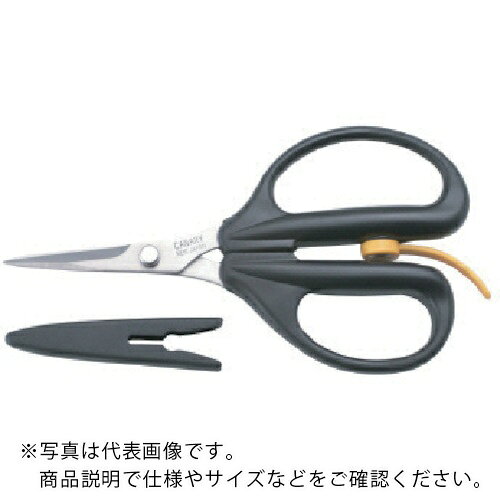 特長：極細シャープ刃で周囲を傷つけずに切断可能です。用途：パッチワーク、キルト、フラワーアレンジメントに。回転バネ付きで長時間の作業が楽に。仕様：刃長(mm)：40刃厚(mm)：2.5全長(mm)：160色：ブラック材質／仕上：刃部：ステン...