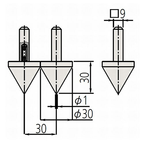 仕様：測定子の器差：±0.04mm注意：オフセット値の刻印のある面を正面（表示部示部の裏面）にして取り付けてください。　●メーカー取寄商品について 本商品はメーカーからの取寄商品となります。 納期は、メーカー確認後、メールでご連絡させて頂き...