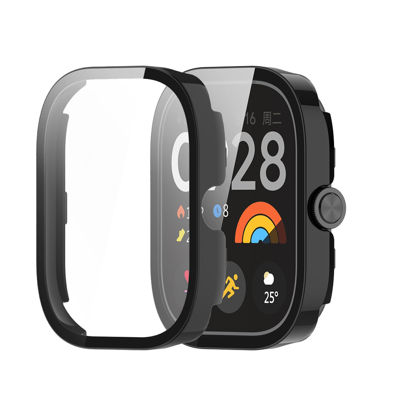 ☆対応機種：本製品は強化版の[シャオミ] スマートウォッチ Redmi Watch 4専用カバーです。ご購入前、ご設備のモデル番号をご確認ください。YAODLE for [シャオミ]Xiaomi Redmi Watch 4 はあなたの素敵な...