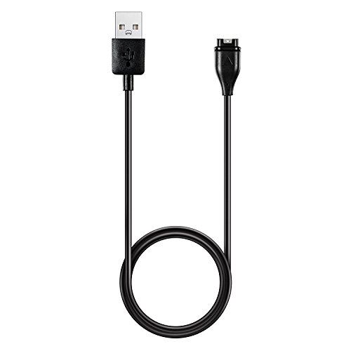 Compatible with Garmin Approach S60 / S62 GPS ゴルフウォッチ用のECSEM製充電ケーブル。 充電/データクレードルを使用して1つのケーブルで2つのタスクを完了。 パソコンのUBSポートにケーブル...