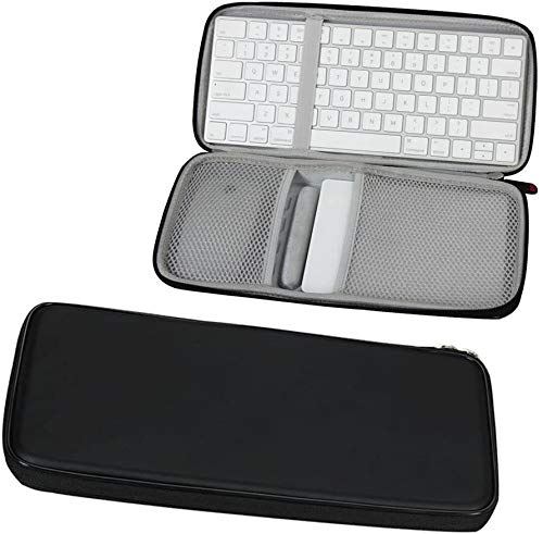 Apple Magic Keyboard （MLA22LL/A）+タッチパッド2 MJ2R2LL/A+Bluetoothマウス専用保護収納ケース-Hermitshell・Hermichel-ハードトラベル収納キャリングケース・のために適した...