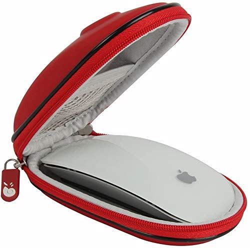 Apple Magic Mouse 2専用収納ケース-Hermitshell・Hermichel-ハードトラベル収納キャリングケース・のために適したApple Magic Mouse 2・耐久性と長持ちする性能を提供するプレミアムハードEV...