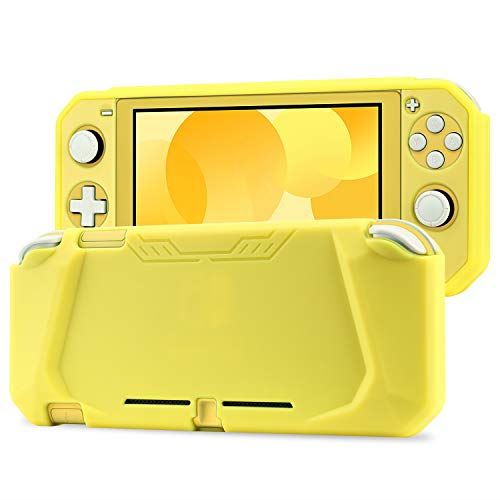・【対応機種】Nintendo Switch Lite 2019のために專門設計。ご注意ください：Nintendo Switch 2017に対応できません。・【手に快適な、滑り止め】 柔らかい、衝撃吸収性の高いTPUと損傷耐性材料のハイブリ...