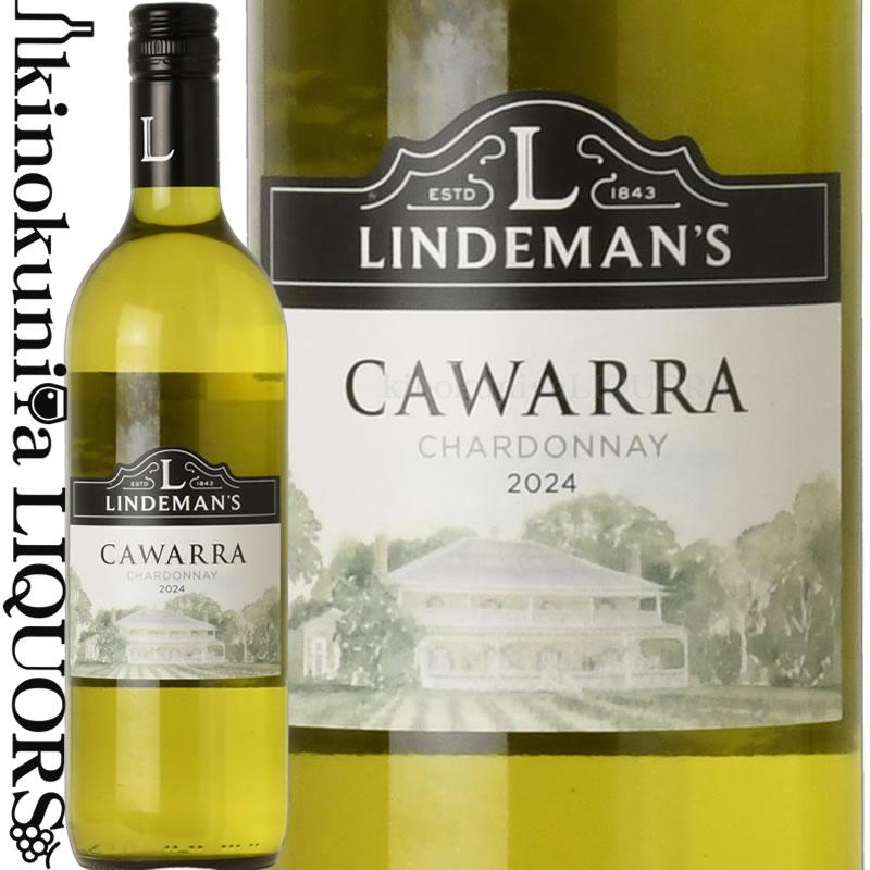 　LINDEMAN'S CAWARRA CHARDONNAY リンデマンズ　カワラ　シャルドネ 色白ワイン 味わい辛口 ヴィンテージ品名に記載 産地オーストラリア サウス・イースタン・オーストラリア 品種シャルドネ主体 ALC度数＿% 飲み...