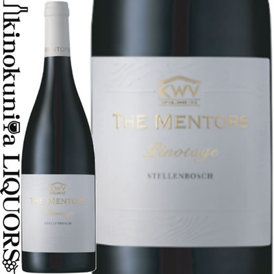 　KWV THE MENTORS Pinotage KWV ザ・メントーズ ピノタージュ 色赤ワイン 味わいフルボディ ヴィンテージ品名に記載 産地南アフリカ 原産地呼称W.O.ステレンボッシュ 品種ピノタージュ100％ ALC度数14.5...