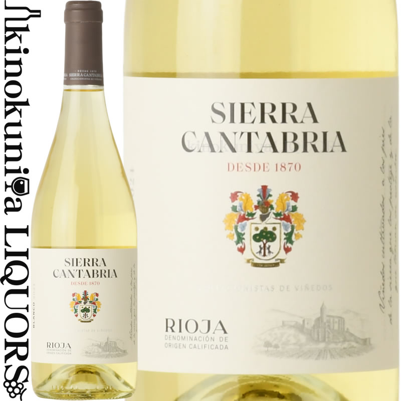 　SIERRA CANTABRIA BLANCO 　シエラ・カンタブリア・ブランコ 色白ワイン 味わい辛口 ヴィンテージ品名に記載 産地スペイン リオハ 原産地呼称D.O.Ca. RIOJA ALC度数13.5% 飲み頃温度8-12℃ キャ...
