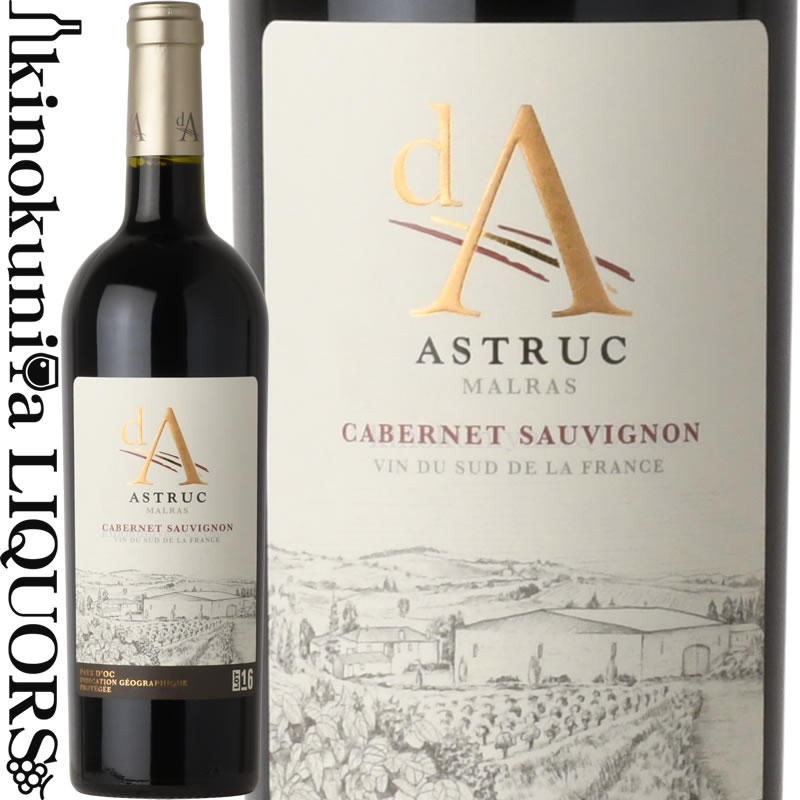 　d.A. Cabernet Sauvignon d.A. カベルネ・ソーヴィニヨン 色赤ワイン 味わいフルボディ ヴィンテージ品名に記載 産地フランス　ラングドック・ルーション 格付I.G.P. ペイ・ドック 品種カベルネ・ソーヴィニヨン...