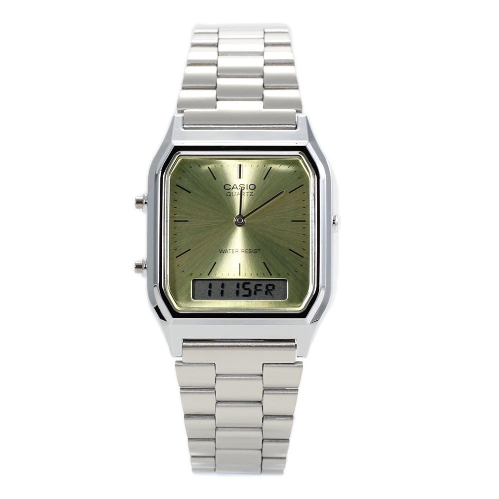 特徴 ムーブメント クオーツ 防水 日常生活防水 サイズ 本体サイズ 縦×横×厚：約38.8×29.8×8.1mm 重さ 約47g バンドサイズ 最小〜最大：約14〜20.5cm 素材 ケース素材 樹脂 ケースカラー シルバー 文字盤カラー...