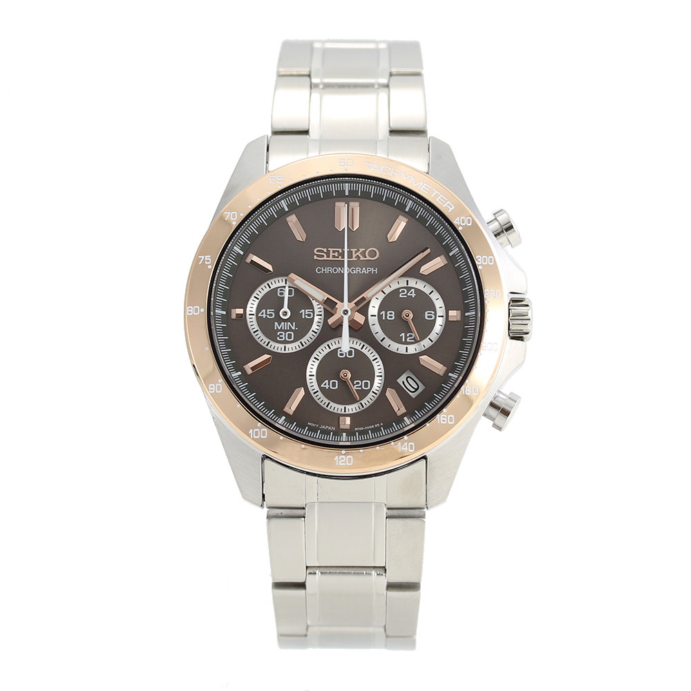 特徴 ムーブメント クオーツ 防水 10気圧防水 サイズ 本体サイズ 縦×横×厚(ラグ・リューズ除く)：約47×39.8×11.7mm 重さ 約122g バンドサイズ 最小〜最大：約14.5〜19cm 素材 ケース素材 ステンレス ケースカ...